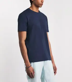 Vilebrequin Organic Cotton Jersey Titan T-shirt - Blue