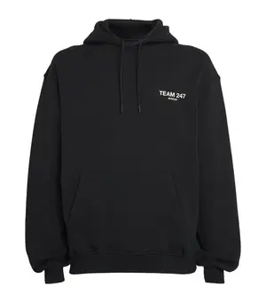 REPRESENT 247 Cotton Team 247 Hoodie - Black