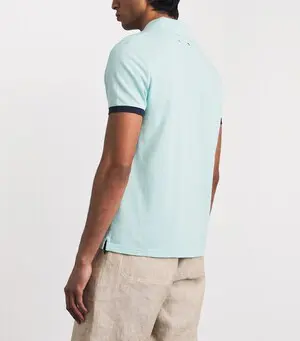 Vilebrequin Organic Cotton Palatin Polo Shirt - Blue
