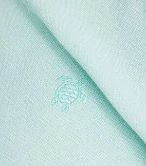 Vilebrequin Organic Cotton Palatin Polo Shirt - Blue