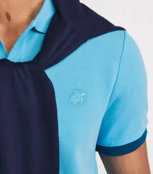Vilebrequin Cotton Palatin Polo Shirt - Blue