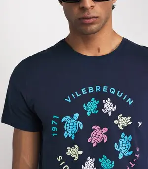 Vilebrequin Cotton Logo Turtle T-shirt
