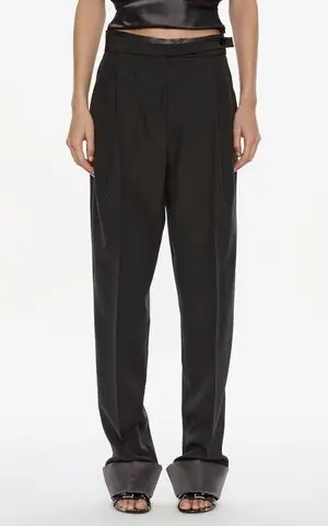 Christopher Esber Rowan Sateen Wide-leg Pants
