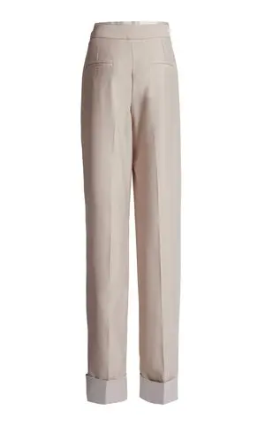 Christopher Esber Rowan Sateen Wide-leg Pants