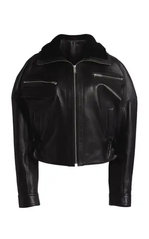 Christopher Esber Atlas Leather Jacket