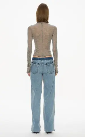 Christopher Esber Lenny Cashmere-silk Top