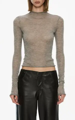 Christopher Esber Lenny Cashmere-silk Top