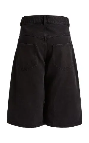 Christopher Esber Elson Haircalf Denim Shorts
