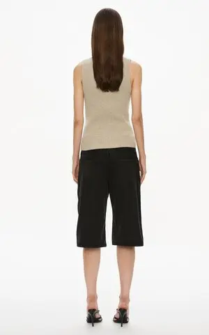 Christopher Esber Elson Haircalf Denim Shorts