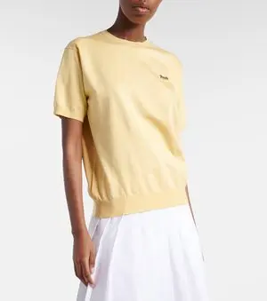 Prada Logo Silk-blend Sweater