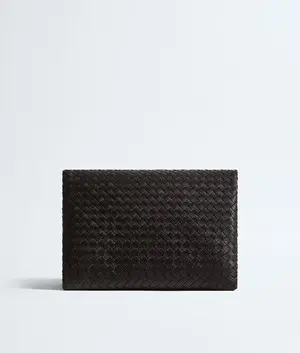 Bottega Veneta Giornale Pouch - Espresso