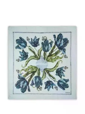 Erdem Tulip-print Scarf