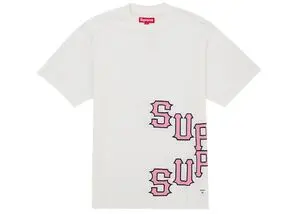 Supreme Cracked Spellout Short Sleeve Top