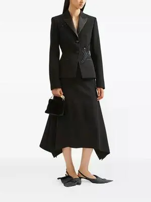 Erdem Single-breasted Embellished Blazer