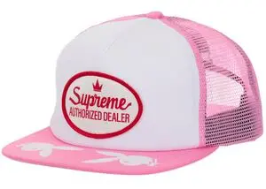 Supreme Playboy Mesh Back 5-panel Cap - Pink