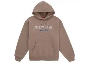Supreme Classic Logo Hooded Sweatshirt