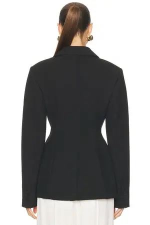 EAVES Kari Classic Suiting Blazer - Black