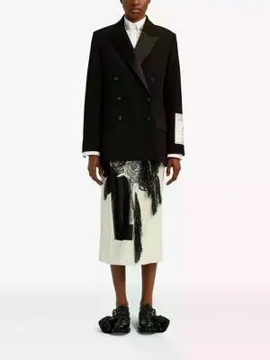 Erdem Wool Double-breasted Blazer