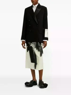 Erdem Wool Double-breasted Blazer