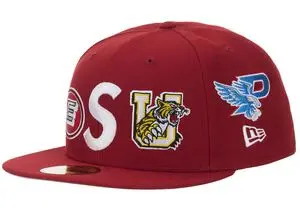Supreme Mascots S Logo New Era 59fifty Fitted Cap - Red