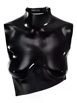 TOM FORD Lacquered Anatomical Breastplate Top