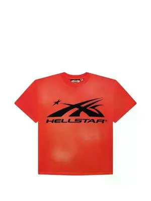 HELLSTAR Logo-print T-shirt - Red