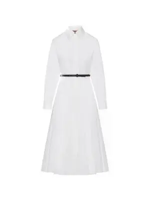 Max Mara Belted Midi Dress