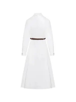Max Mara Belted Midi Dress