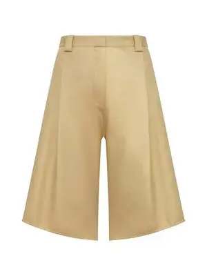 Balenciaga Tulip Belt-loop Shorts