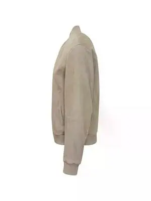 BOSS Leather Zip-up Jacket