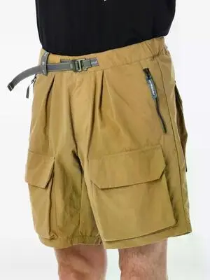AND WANDER Twill Cargo Shorts - Neutrals