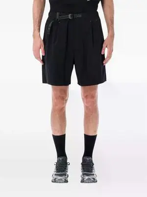 AND WANDER Pleat-detail Shorts