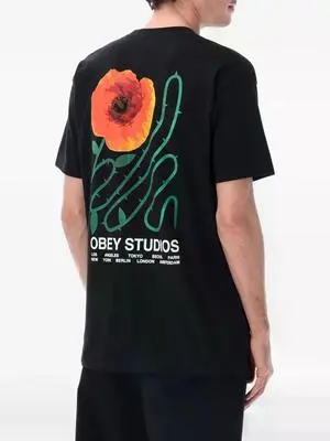 Obey Life T-shirt - Black