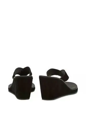 ANCIENT GREEK SANDALS Charys Wedge Sandals - Black