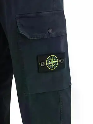 Stone Island Compass-badge Cargo Trousers - Blue