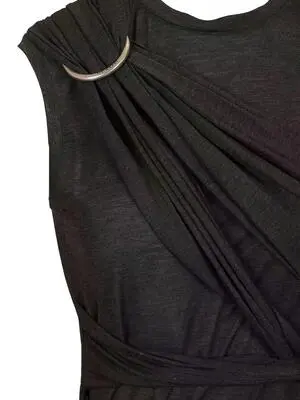 DURAZZI MILANO Draped Ring-detail Top