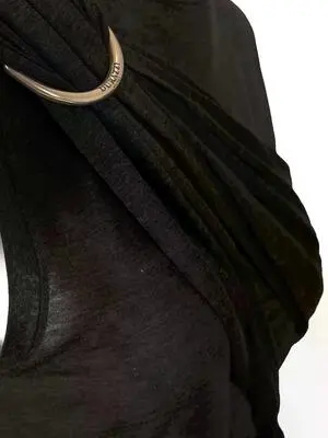 DURAZZI MILANO Draped Ring-detail Top