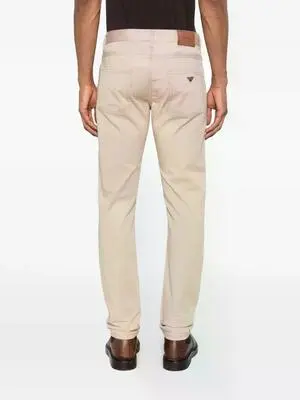 Emporio Armani Logo-patch Trousers