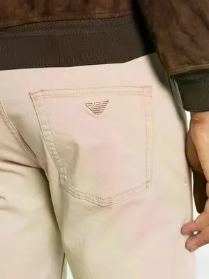 Emporio Armani Logo-patch Trousers