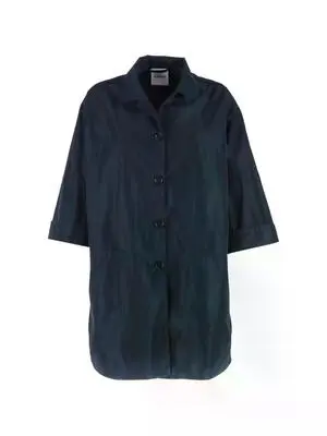 Aspesi Button-down Coat - Blue