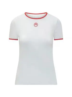 MARINE SERRE Crescent Jersey T-shirt