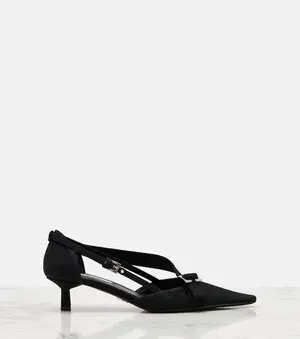 Prada Canvas Pumps - Black