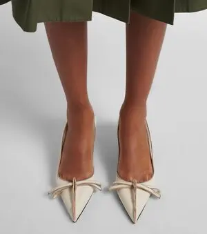 Prada Leather Slingback Pumps