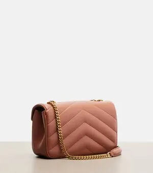 Saint Laurent Loulou Small Leather Shoulder Bag