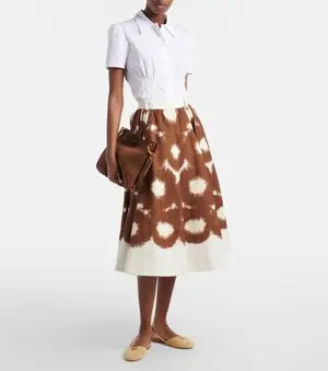 Prada Crochet Slingback Flats