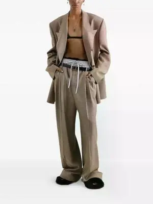 Dolce & Gabbana Pleated Trousers - Brown