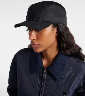 Prada Re-nylon Baseball Cap - Black