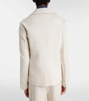 Max Mara Badia Cotton-blend Jersey Blazer