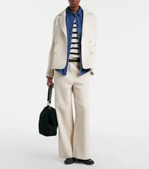 Max Mara Badia Cotton-blend Jersey Blazer