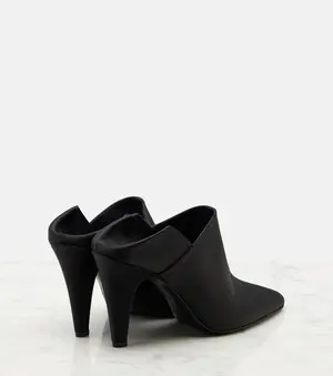 Alaïa Cone Satin Mules
